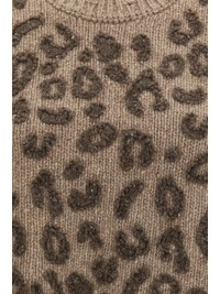 R13 Leopard-pattern Top