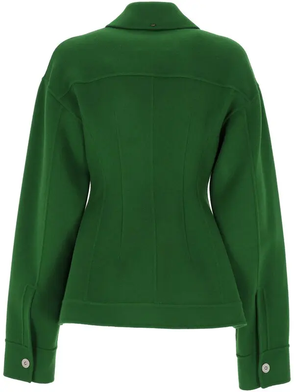 Sportmax Collared Long-sleeved Casual Jacket