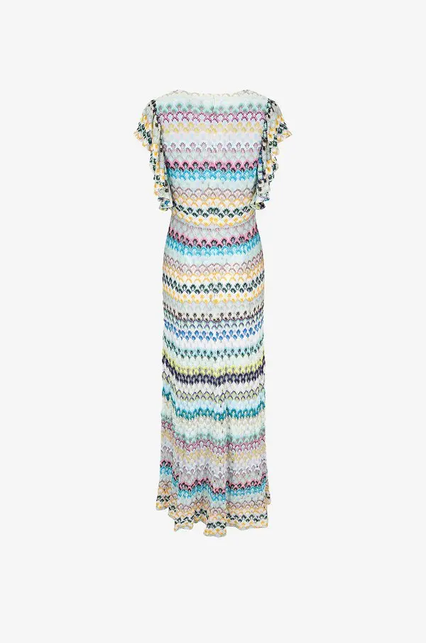 Missoni V-neck Midi Dress