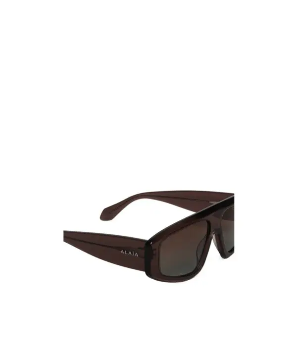 Alaïa Aviator Mask Sunglasses