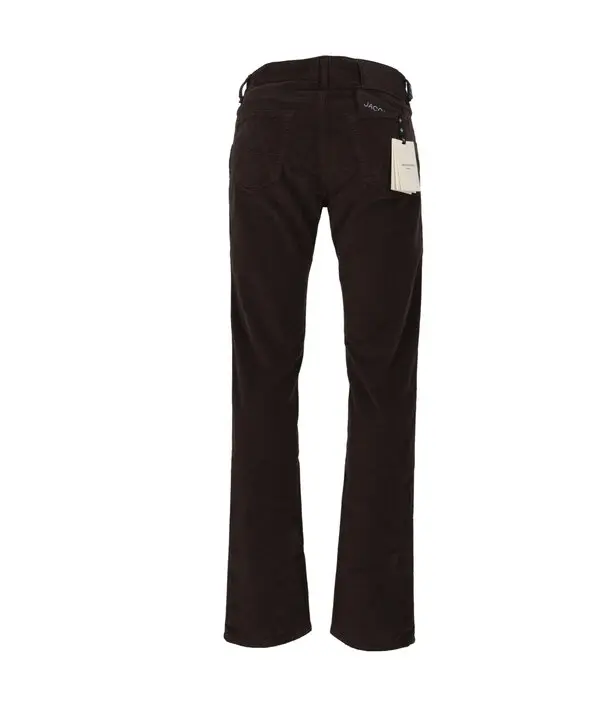 Jacob Cohen Logo Patch Straight-leg Pants
