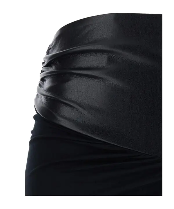 Andamane Panelled Ruched Detail Skirt