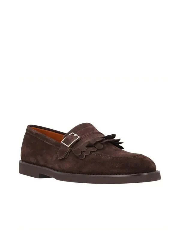 DOUCAL'S Round-toe Loafers