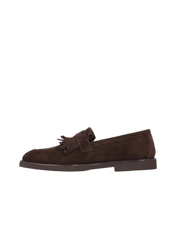DOUCAL'S Round-toe Loafers