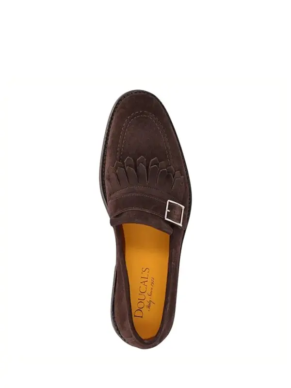DOUCAL'S Round-toe Loafers
