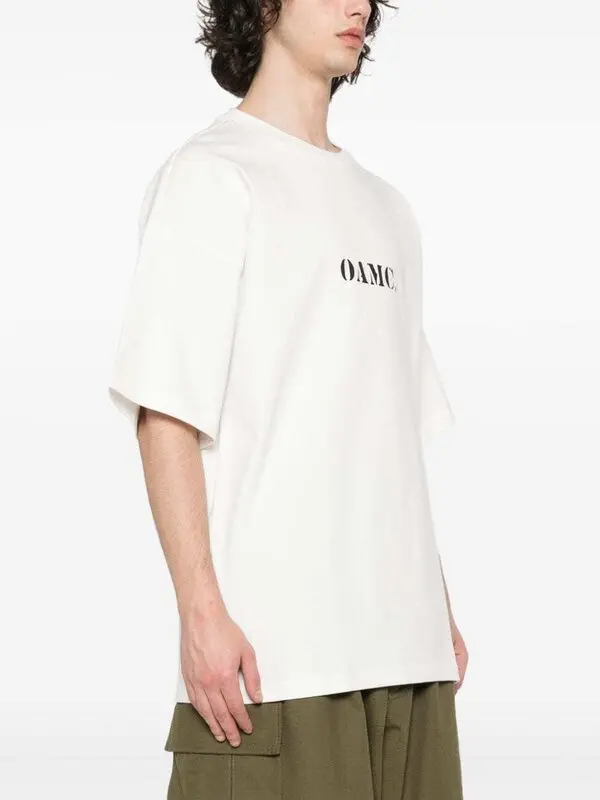OAMC Logo-print Organic T-shirt