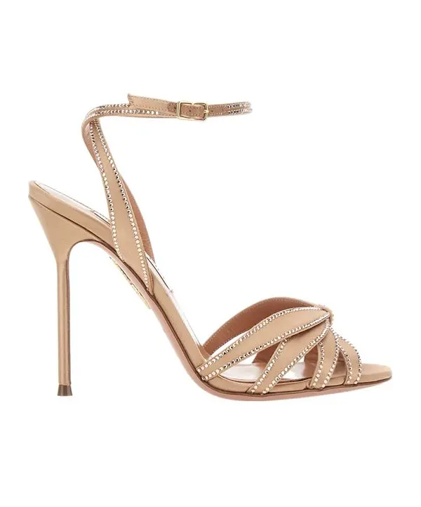 AQUAZZURA Round-toe High-heeled Sandals