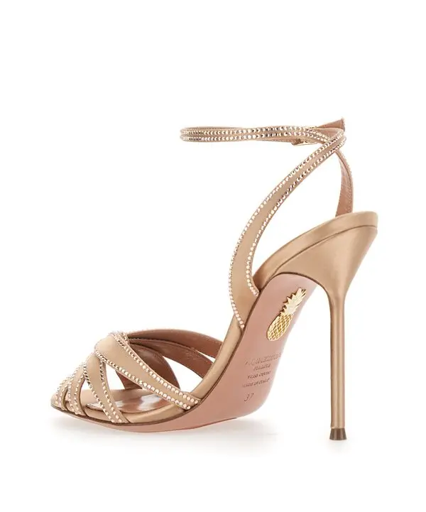 AQUAZZURA Round-toe High-heeled Sandals