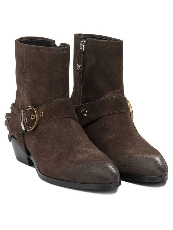 Pinko Round-toe Ankle Boots
