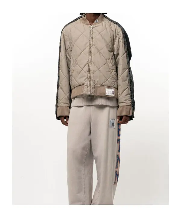 Mihara Yasuhiro Combined Quilt Denim Jacket