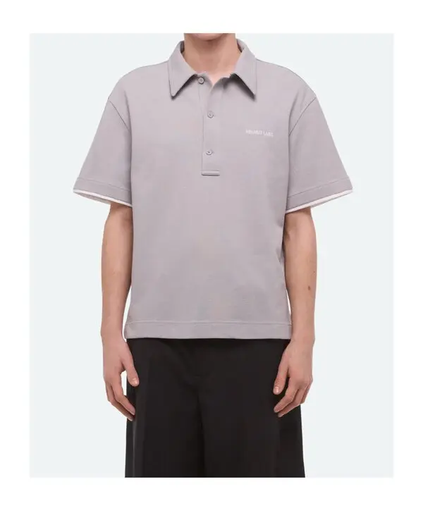 Helmut Lang Short-sleeved Polo Shirt