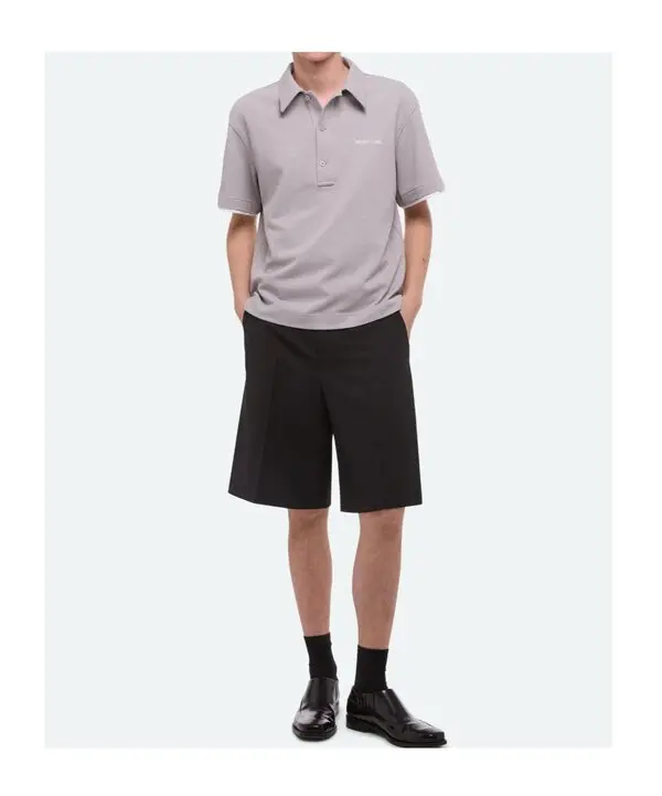 Helmut Lang Short-sleeved Polo Shirt