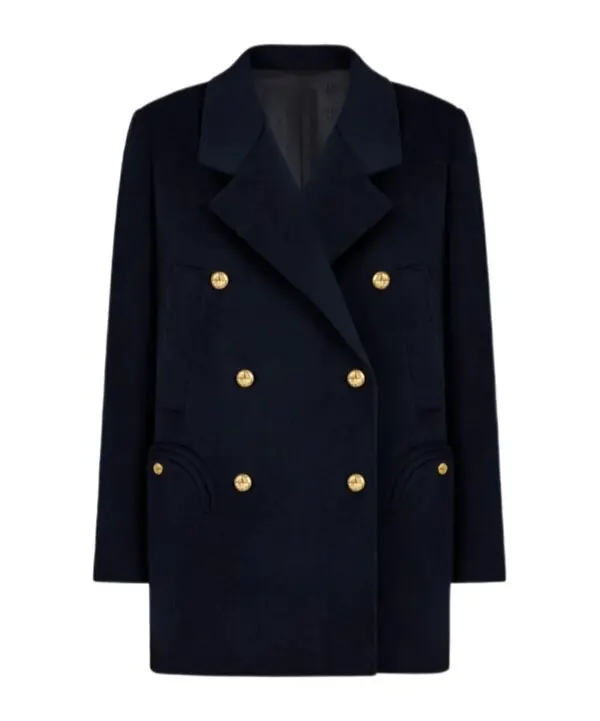 BLAZÉ MILANO Double-breasted Peacoat - Navy