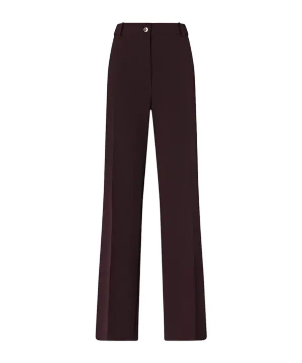 Pinko Pressed-crease Wide-leg Trousers