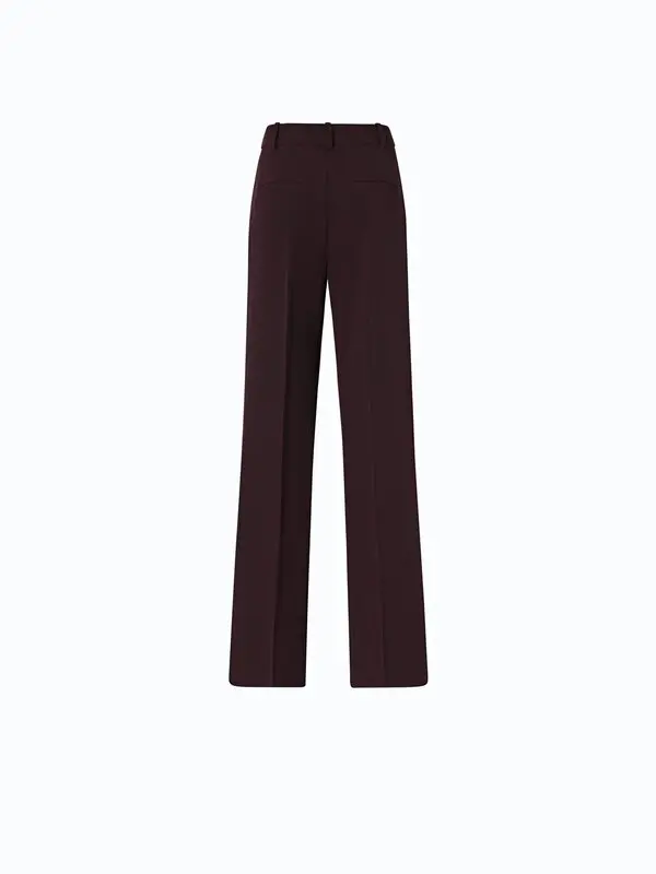 Pinko Pressed-crease Wide-leg Trousers