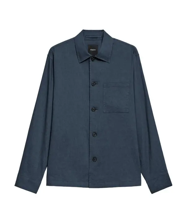 Theory Overshirt In Good Linen