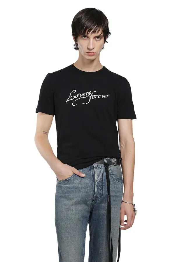ANN DEMEULEMEESTER Baptist Lovers Forever Standard T-shirt