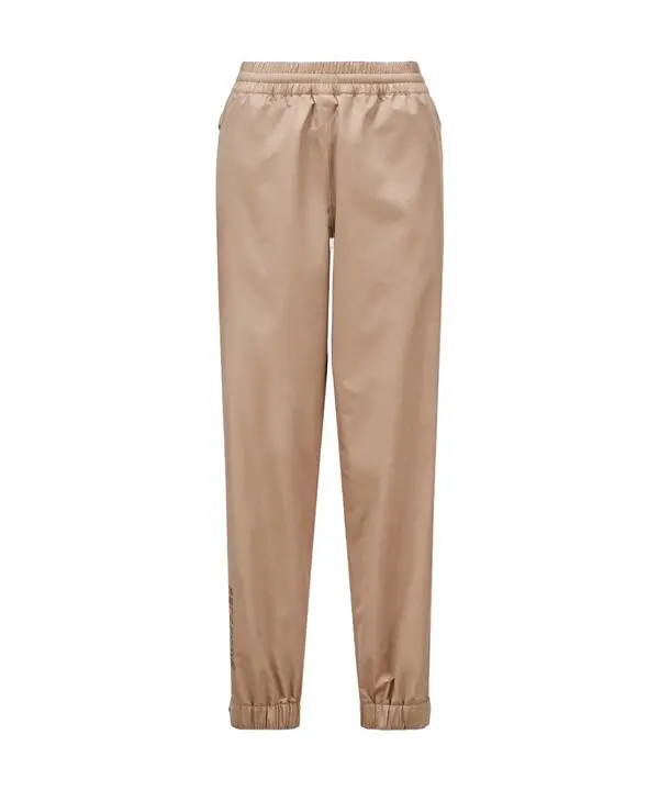 Moncler Gore-tex Trousers With Elasticated Waist And Buckled Legs