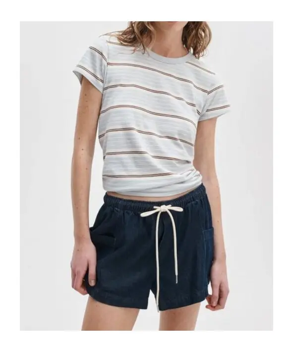 Rag & Bone Coarse-knit Striped T-shirt