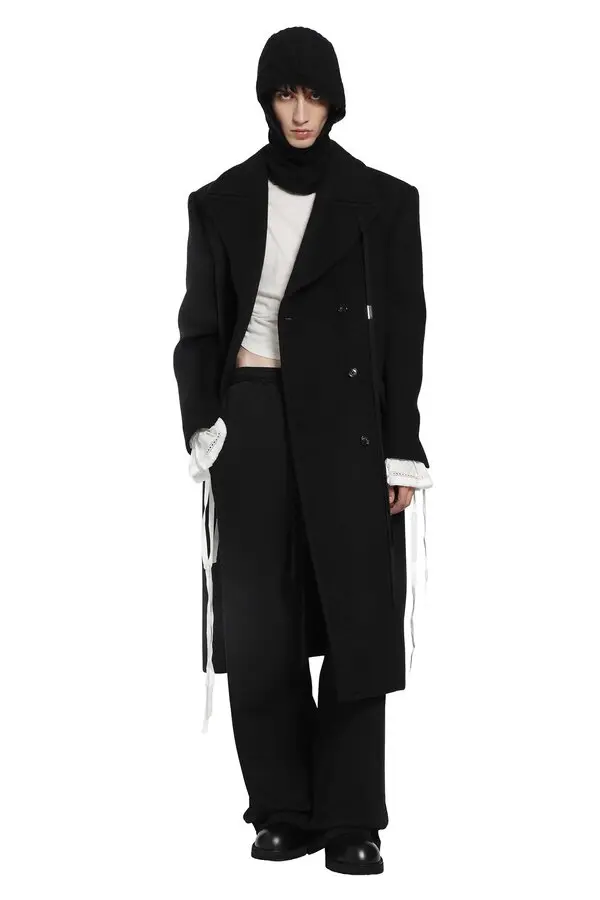 ANN DEMEULEMEESTER Jake Double-breasted High Comfort Coat