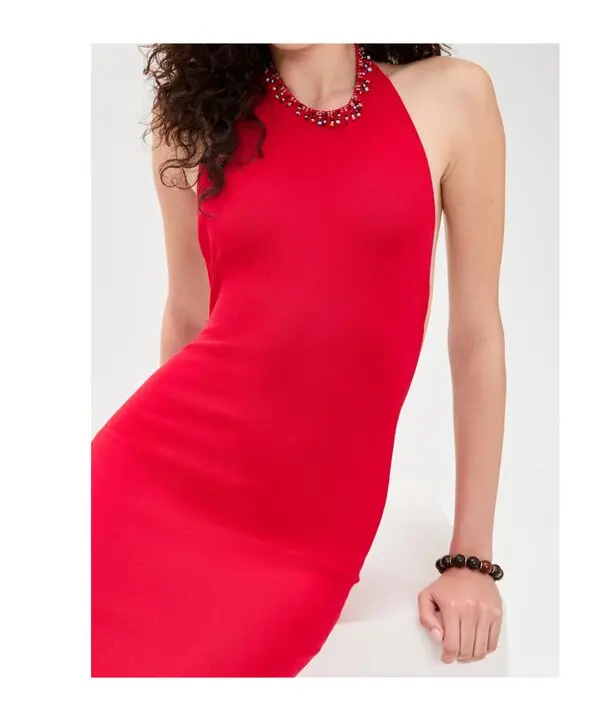 Staud Backless Dress
