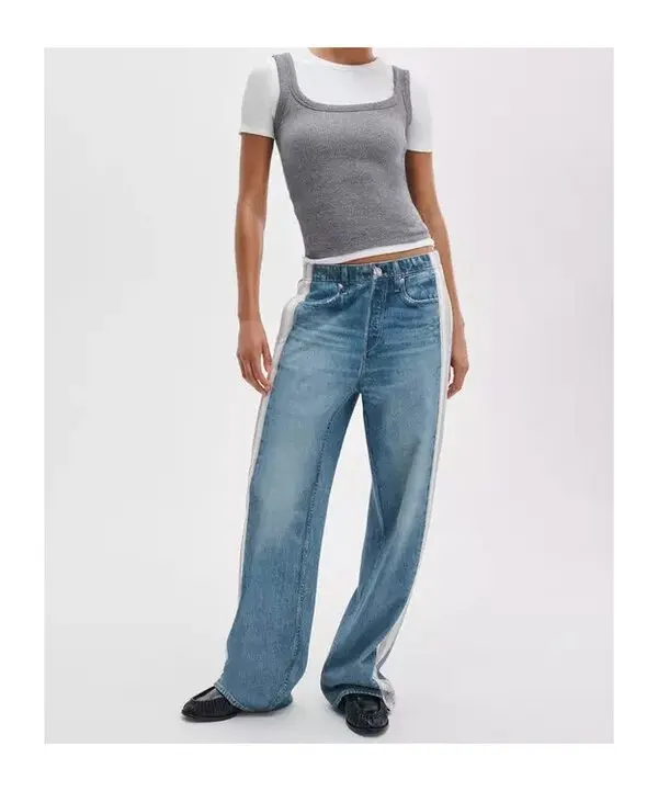 Rag & Bone The Essential Ribbed U-neck Tank