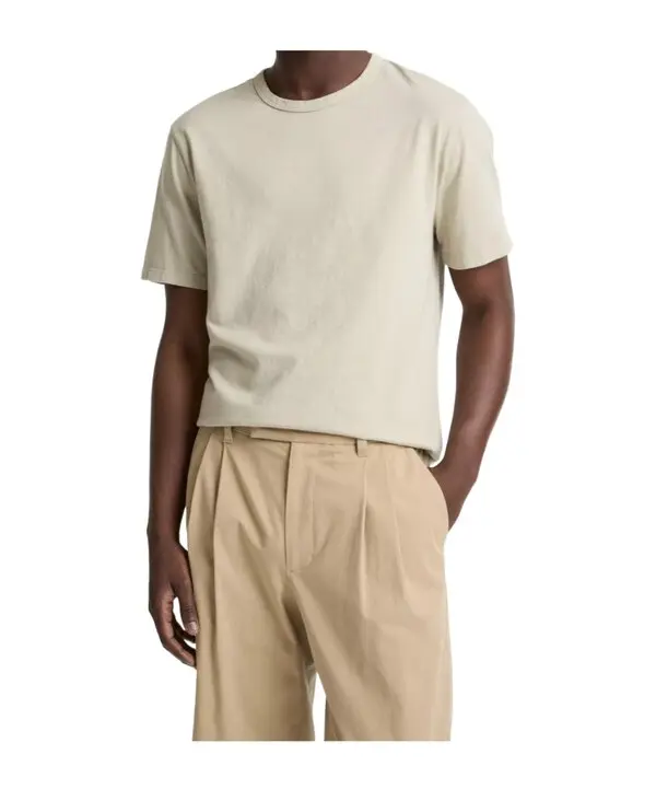 Vince Garment Dye Cotton T-shirt - Wpm