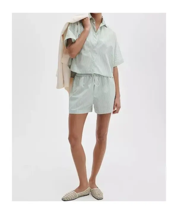 Rag & Bone Marin Short-sleeved Striped Shirt