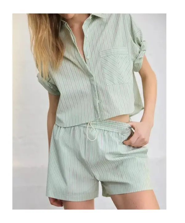 Rag & Bone Marin Short-sleeved Striped Shirt