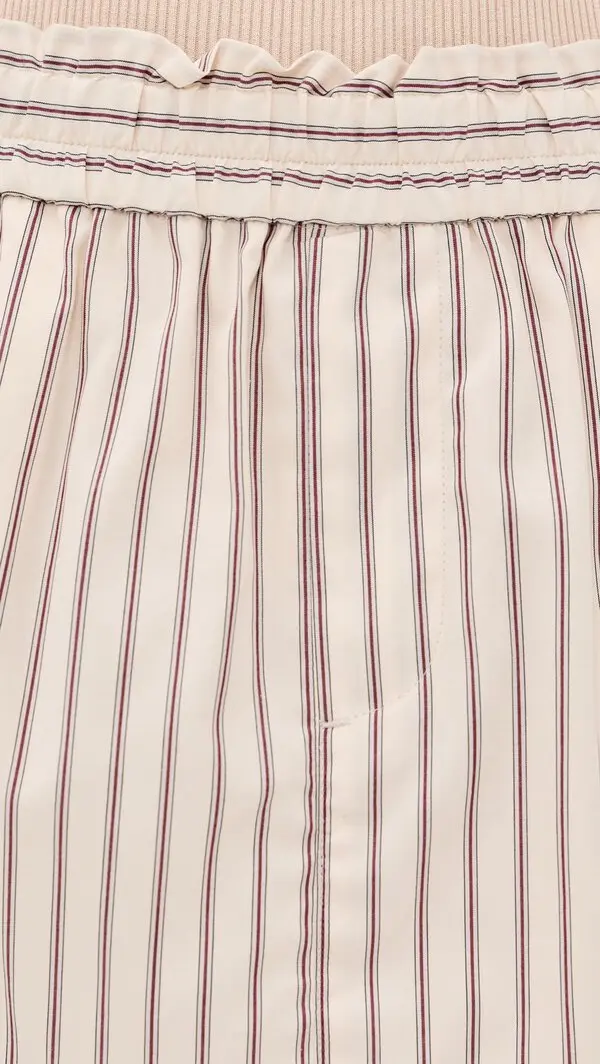 Rag & Bone Striped Mini Skirt