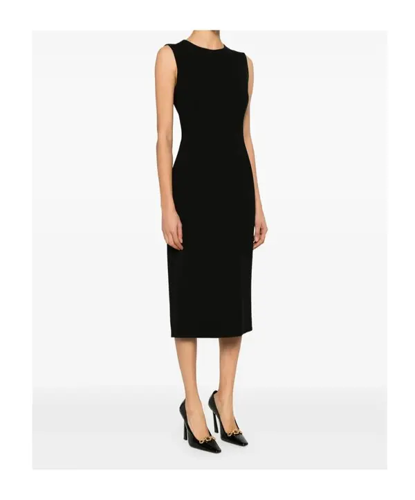 Dolce & Gabbana Sleeveless Sheath Midi Dress