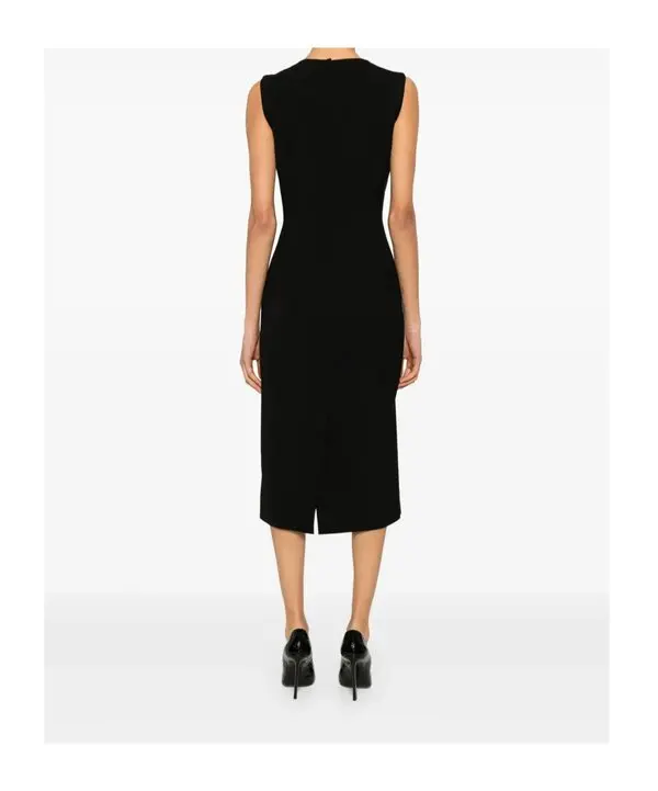 Dolce & Gabbana Sleeveless Sheath Midi Dress