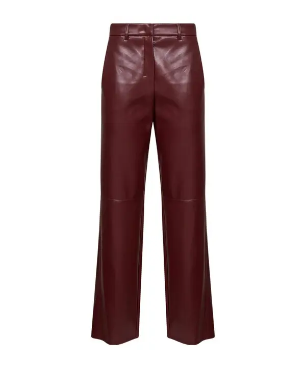 Max Mara Coated Straight-leg Trousers - No