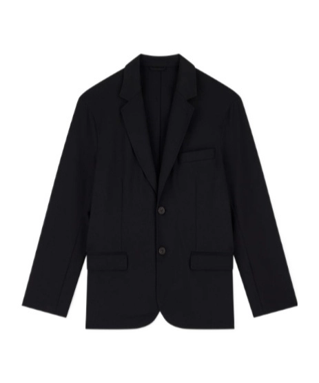 Emporio Armani Long-sleeved Suit Jacket - Black