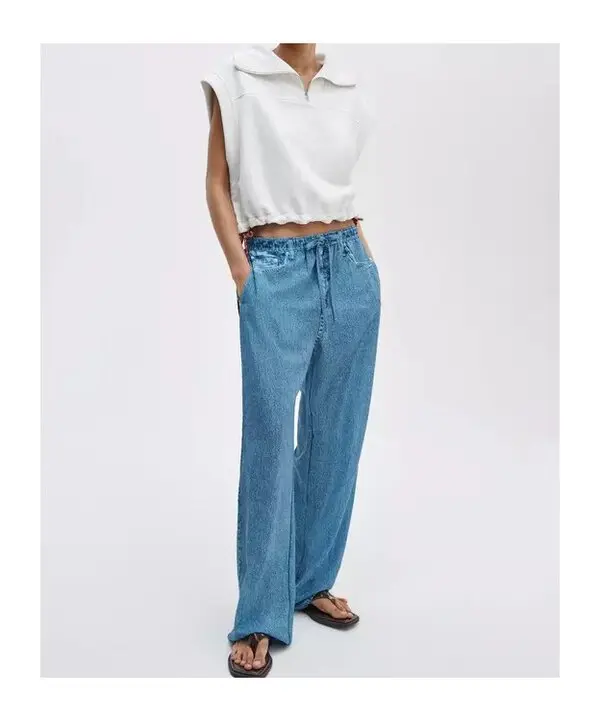 Rag & Bone Sleeveless Terry Half-zip Muscle Tee