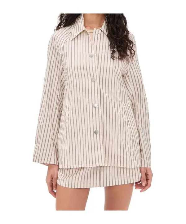 Rag & Bone Long-sleeved Striped Shirt