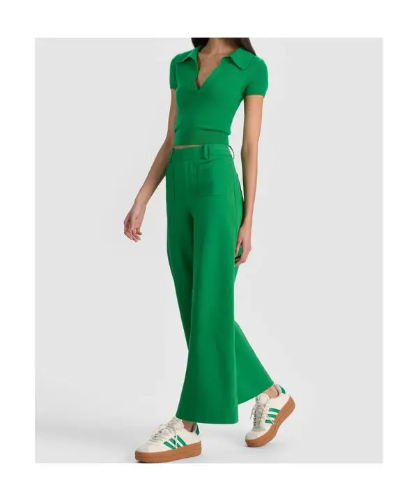 ALICEOLIVIA Casual Trousers With Patch Pockets