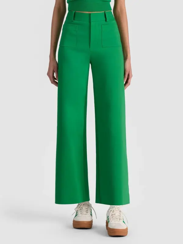 ALICEOLIVIA Casual Trousers With Patch Pockets