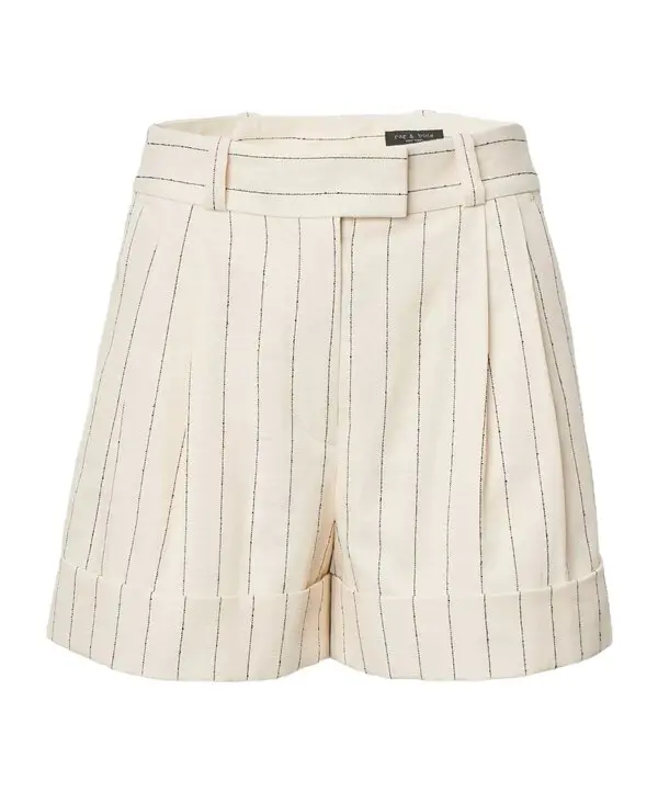 Rag & Bone Neila Striped Shorts