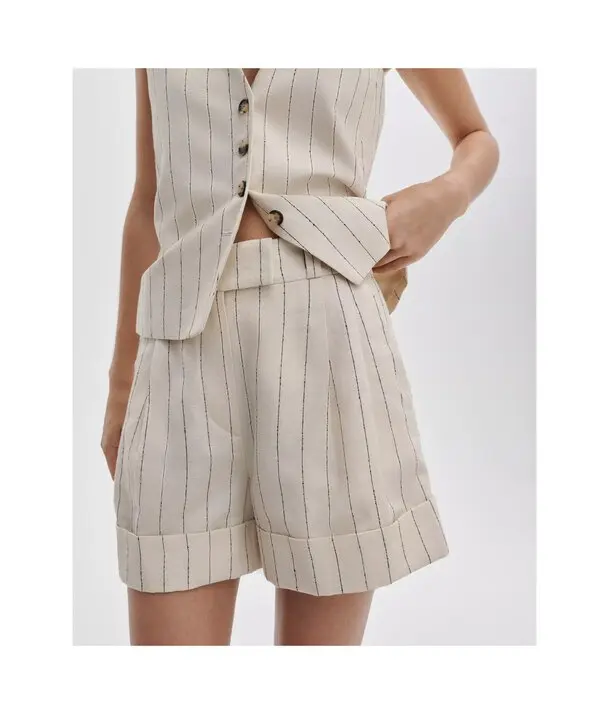 Rag & Bone Neila Striped Shorts