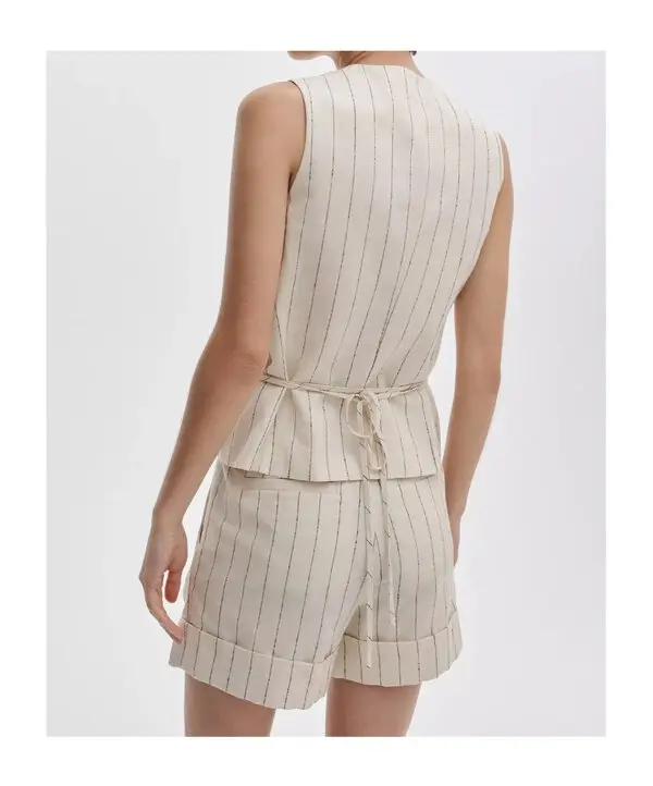 Rag & Bone Neila Striped Shorts
