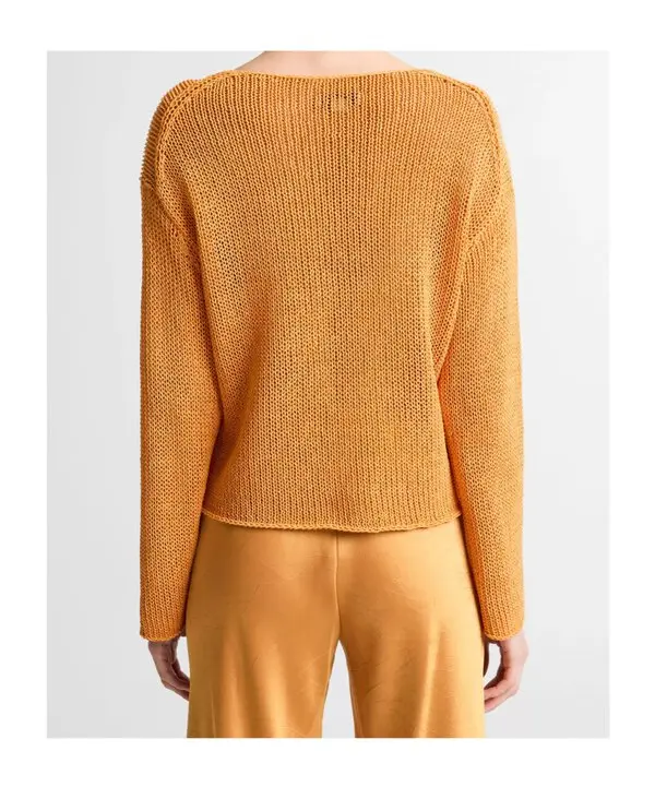 Vince Ribbed-knit Boat-neck Sweater