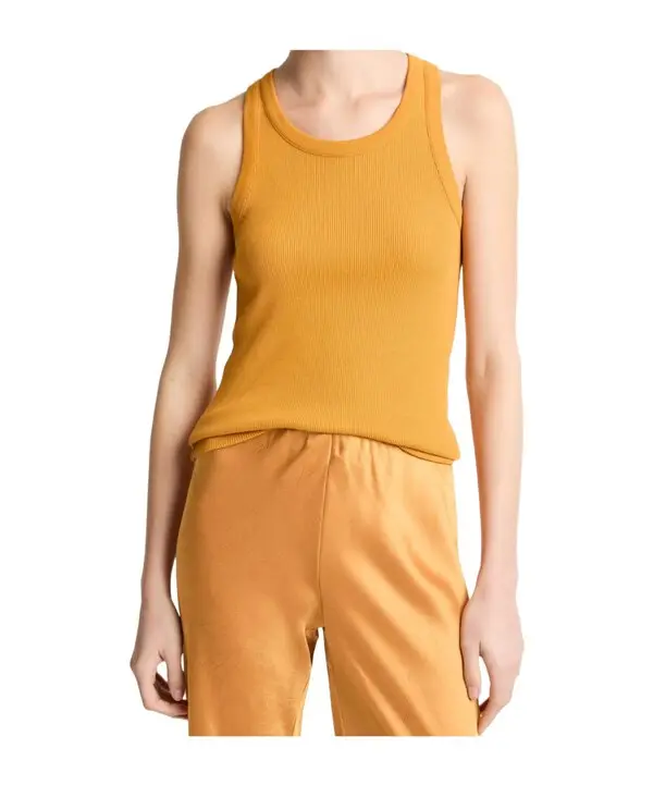Vince Ribbed-knit Tank Top