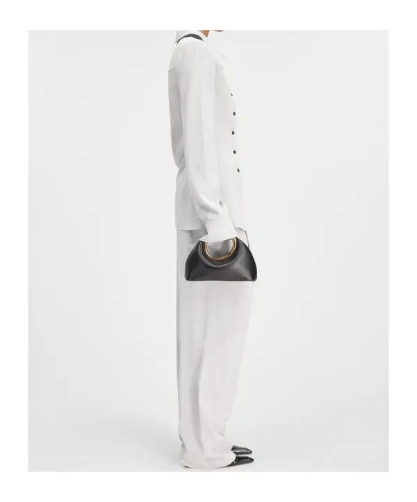Jacquemus La Chemise Pablo Asymmetric Shirt - Light Gray