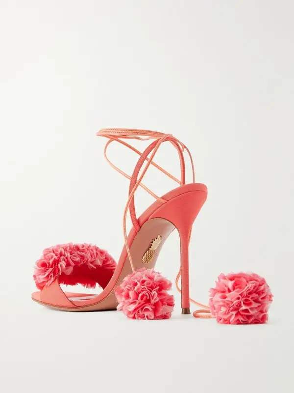 AQUAZZURA Strappy High-heeled Sandals