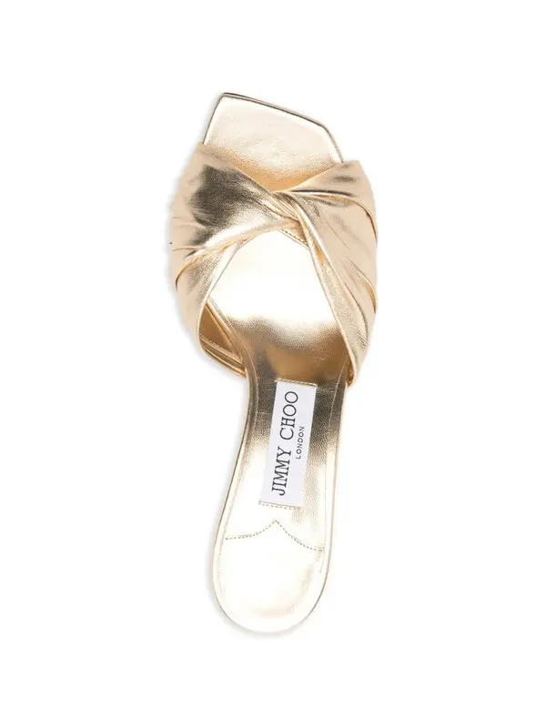 JIMMY CHOO Twisted High-heeled Sandals