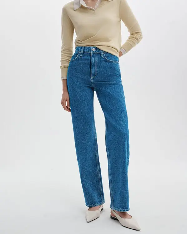 Rag & Bone Shea Relaxed Straight Jeans