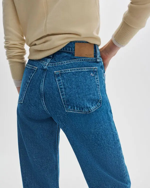 Rag & Bone Shea Relaxed Straight Jeans