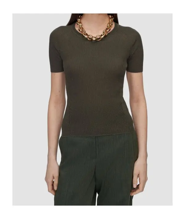 JOSEPH Belarb Linen Blend Knit T-shirt