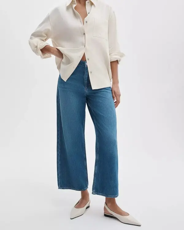 Rag & Bone Andi Ankle Wide-leg Jean